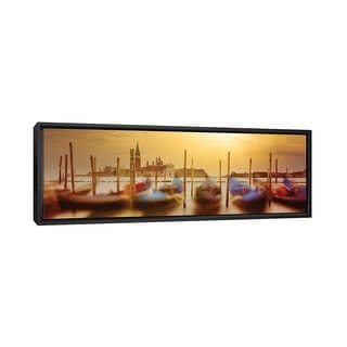 iCanvas "Valse Of The Venetian Gondolas" by Miary Andria Framed - Bed Bath & Beyond - 37203875